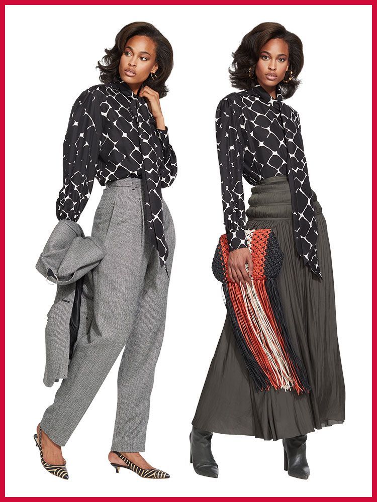 Mix-and-Match Outfit Ideas - How to Style Sweaters for the Office and ...