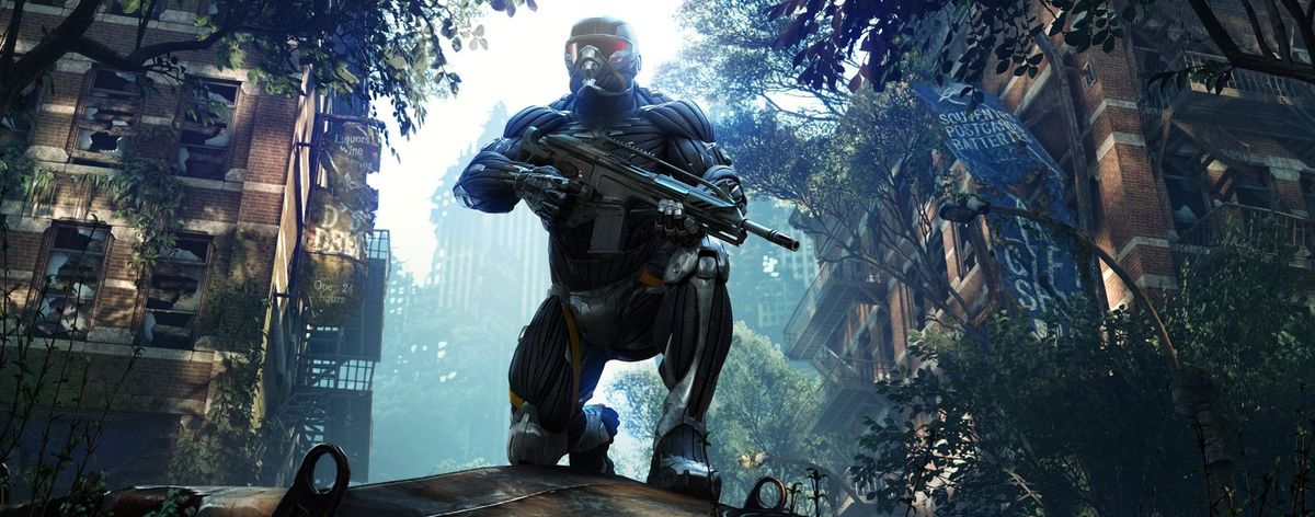 Crysis 3 set in "sandbox" urban rainforest, screenshots show nano bow ...