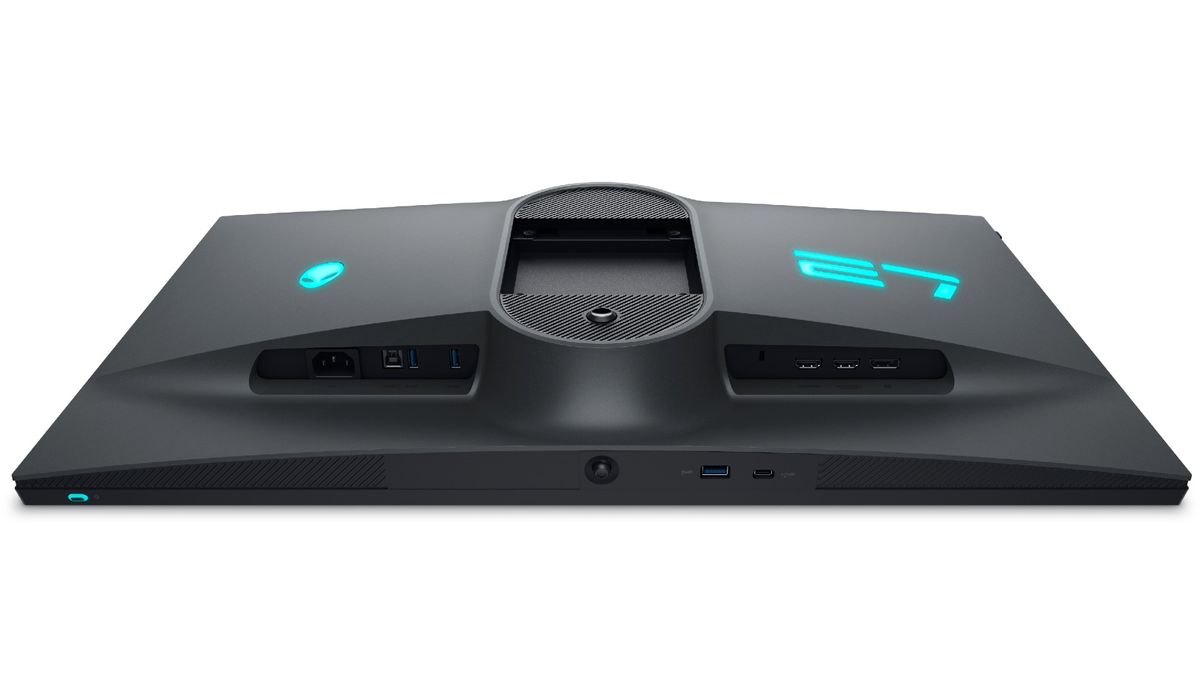 This 27-inch Alienware monitor can switch between a 4K resolution and ...