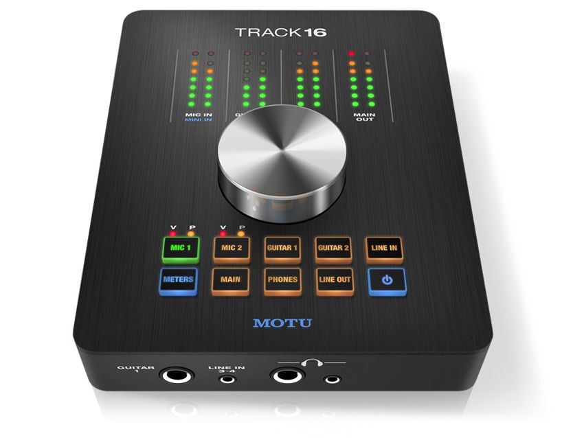 MOTU Track16 audio interface "sounds even better than it looks ...