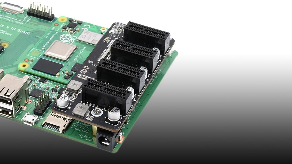 Raspberry Pi Compute Module 4 Gains Four PCIe Slots via Carrier Board ...