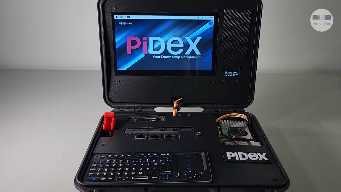 This Raspberry Pi 5 cyberdeck is ready for doomsday | Dev & Gear