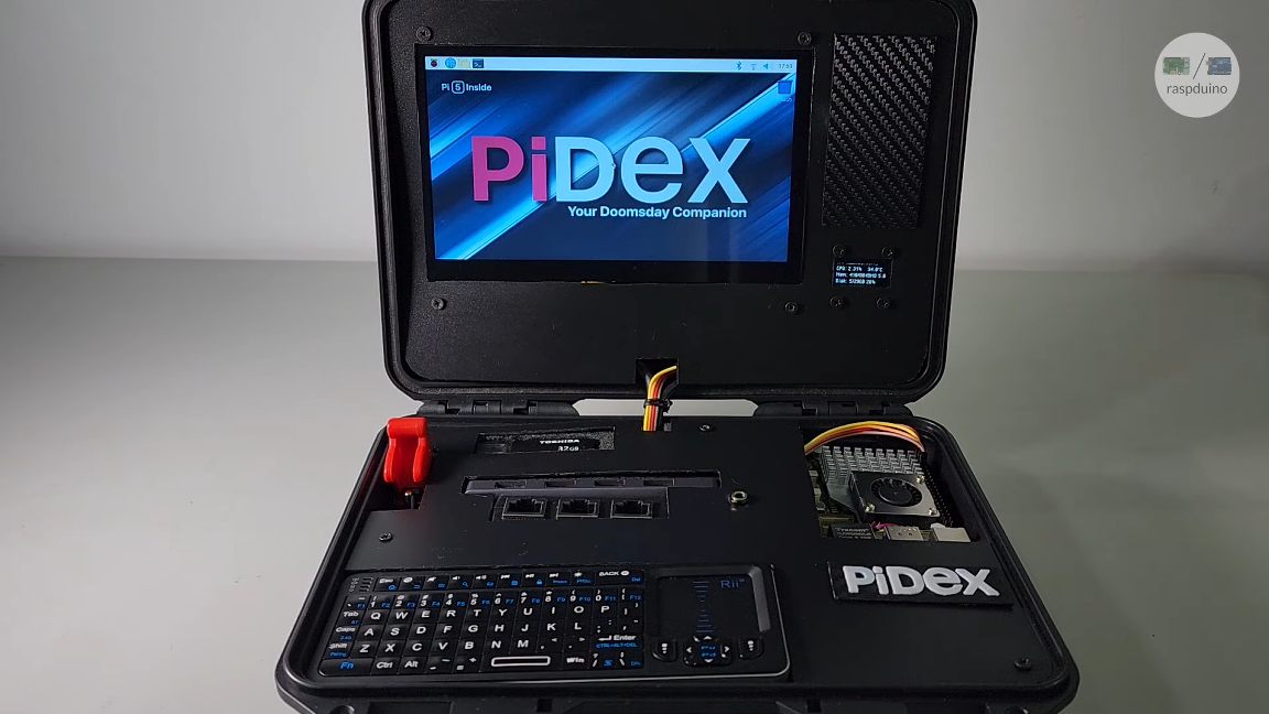 This Raspberry Pi 5 Cyberdeck Is Ready For Doomsday Tom s Hardware