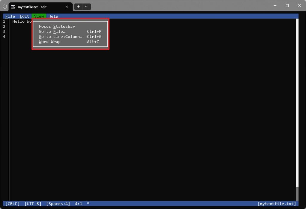 How to edit text files directly from Command Prompt and PowerShell on ...