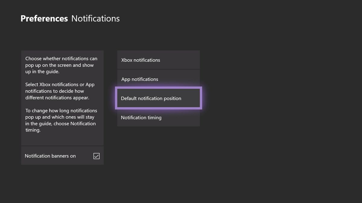 How to move notifications and achievement pop-ups on Xbox One | Windows ...