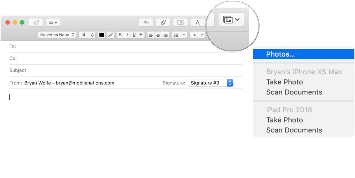 How to send and save photos and attachments in the Mail app on Mac | iMore