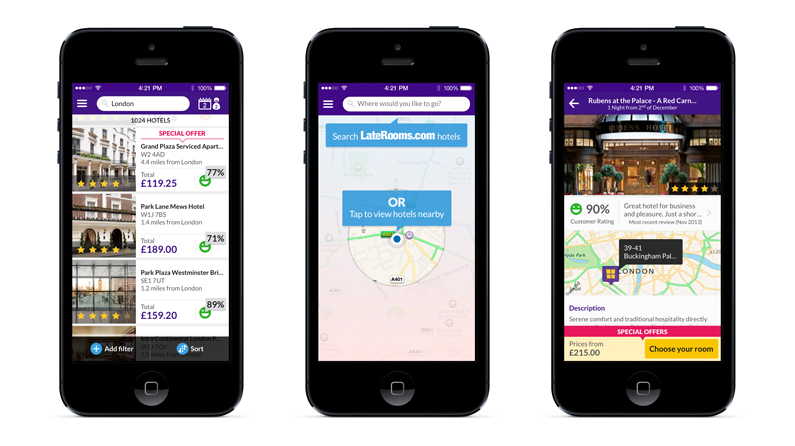 Design studio gives mobile booking app super powers | Creative Bloq