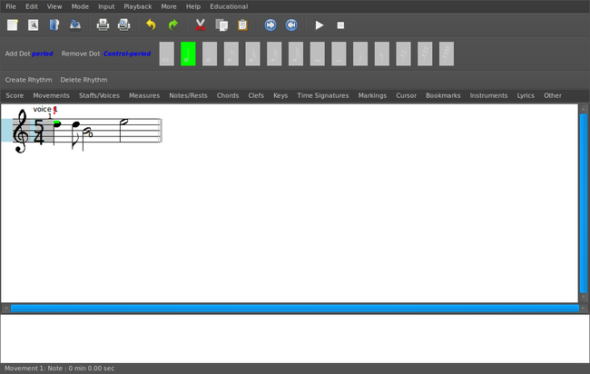 Notation, Score, And Tablature Editors - Tom's Definitive Linux ...