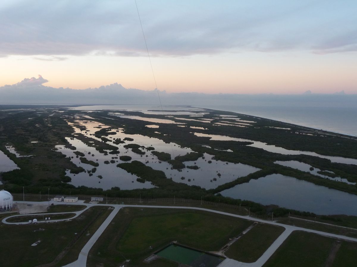 Photos: Atop NASA's Huge Mobile Launch Tower | Space