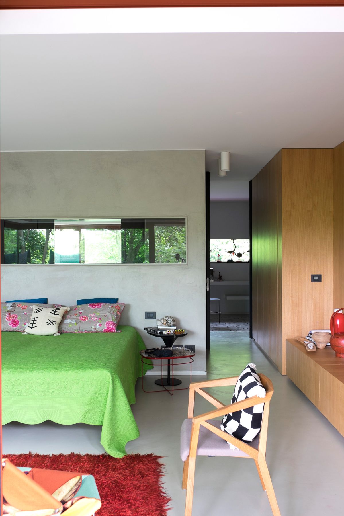 Explore this cabin-style house in Italy with colourful global ...