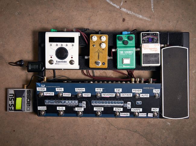In pictures: 68 pro guitarists' pedalboards | MusicRadar