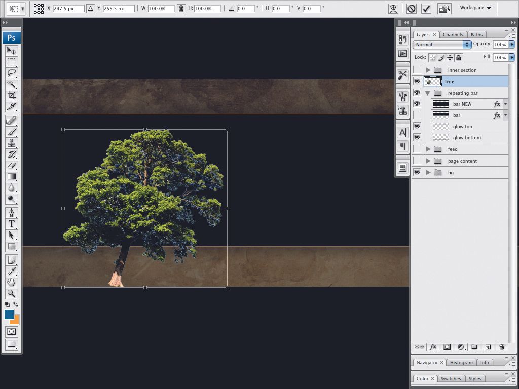 Design the perfect footer in Photoshop | Creative Bloq