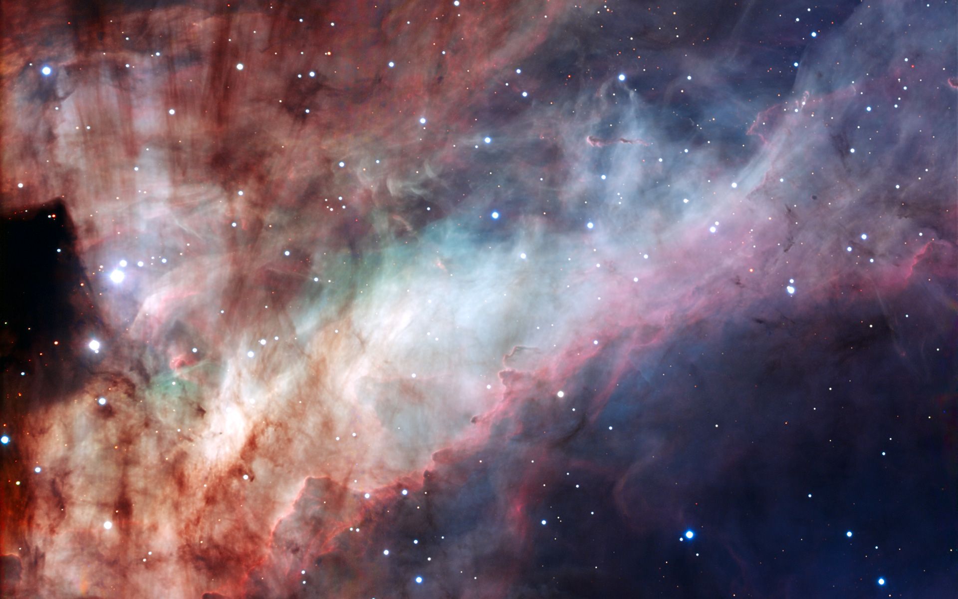 The Omega Nebula Space Wallpaper | Space