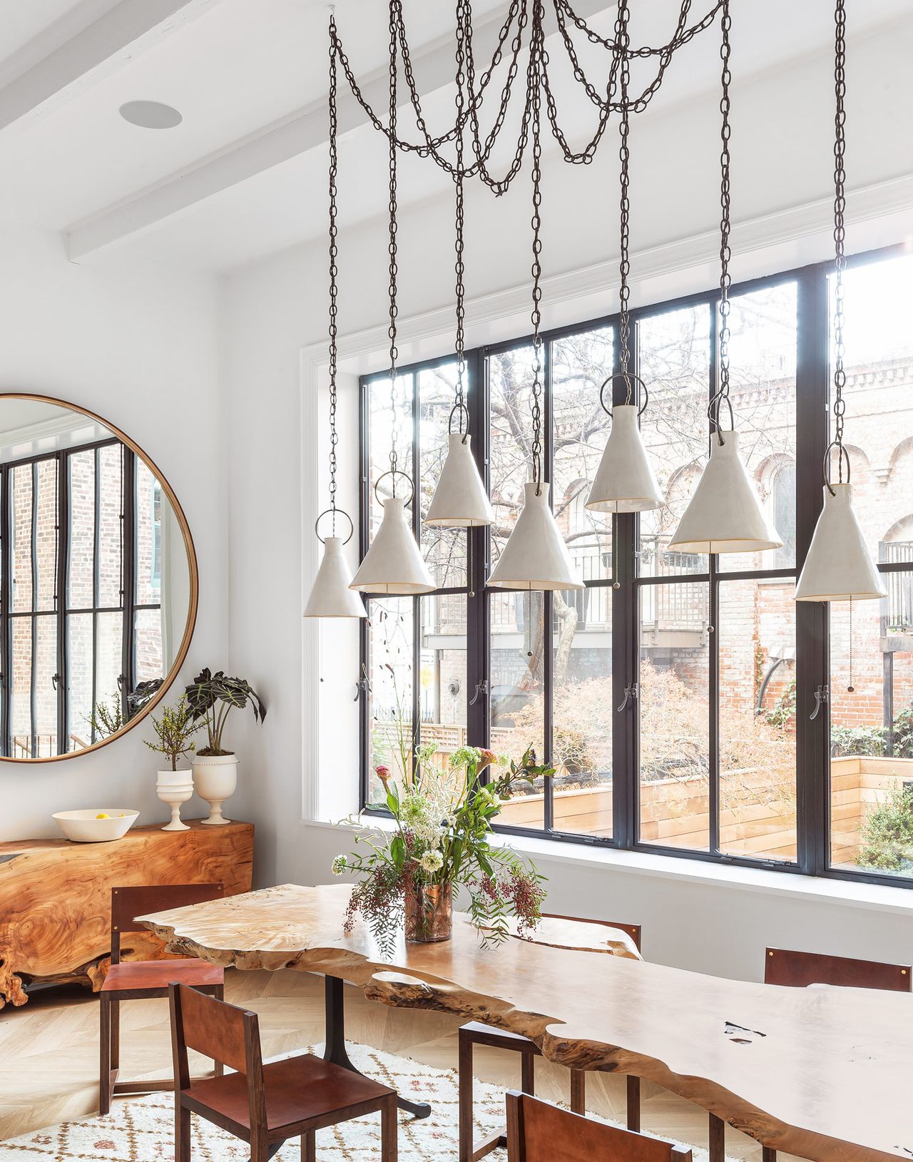 This historic brownstone in Brooklyn has been given a fresh and vibrant ...