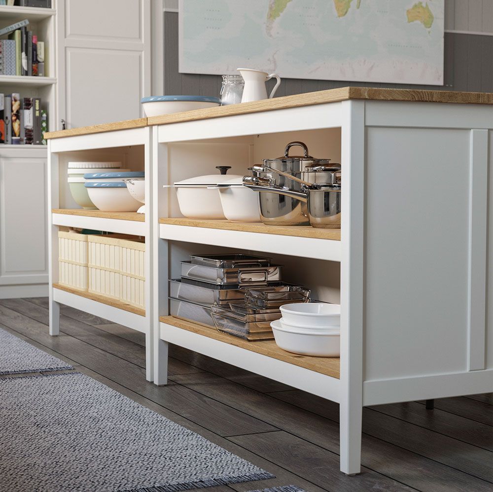 Portable kitchen island ideas - moveable island units for flexible ...