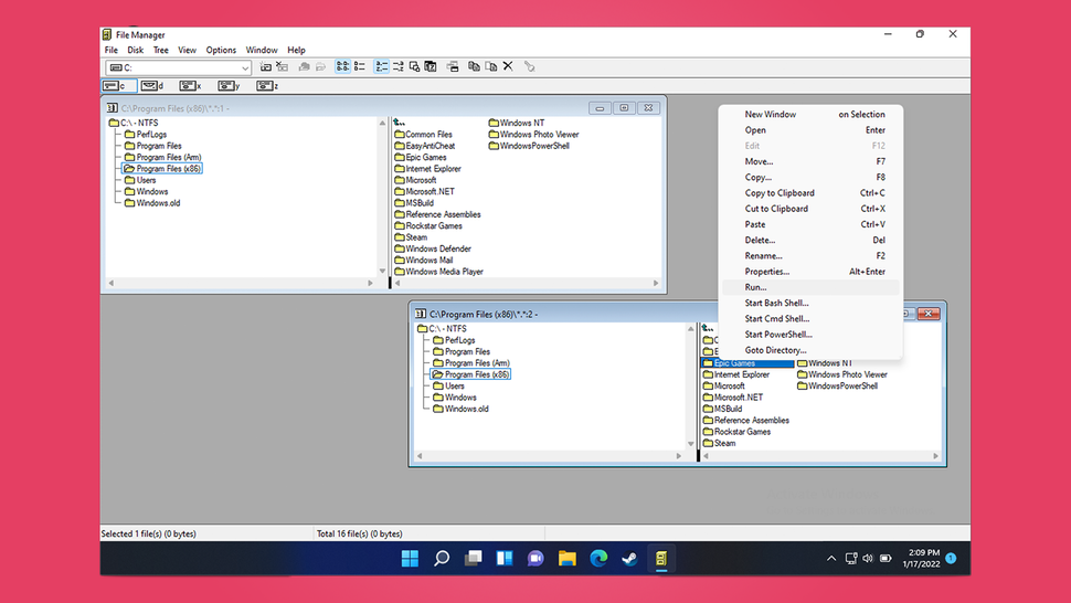 Classic File Manager from 1990 gets remade for Windows 11 | TechRadar