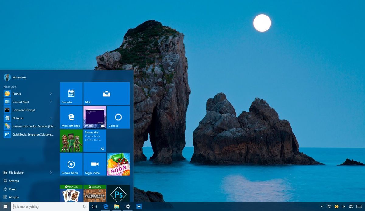 What's new in the Start Menu for Windows 10 Anniversary Update ...