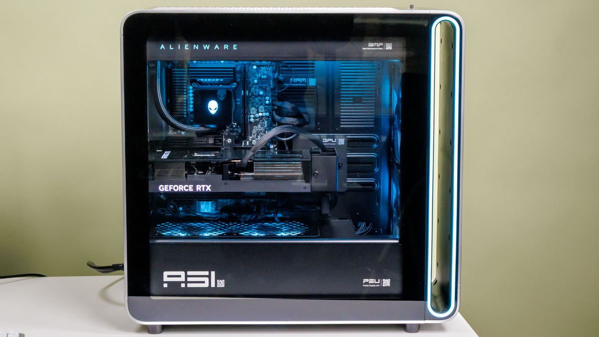 Alienware Area-51 (2025) review: An RTX 5090 beast | Tom's Guide