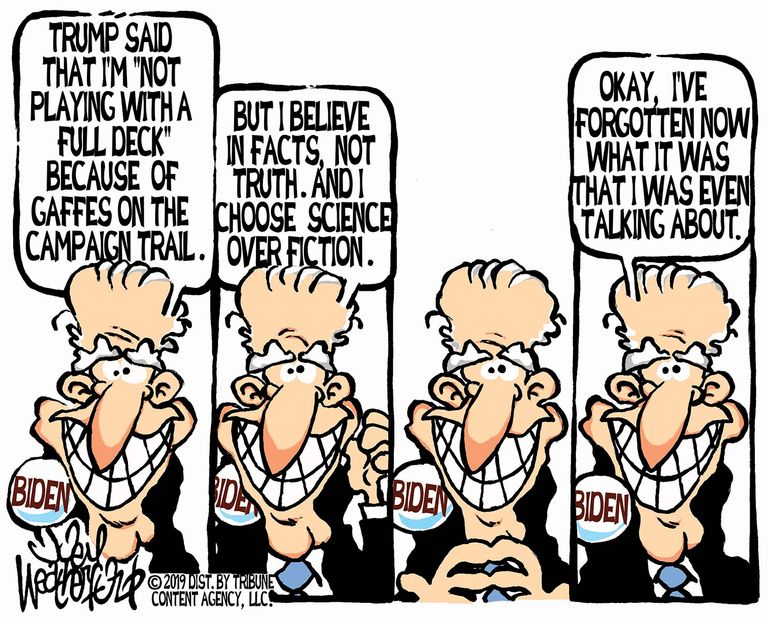 7 scorching cartoons about Joe Biden's gaffe spectacular | The Week