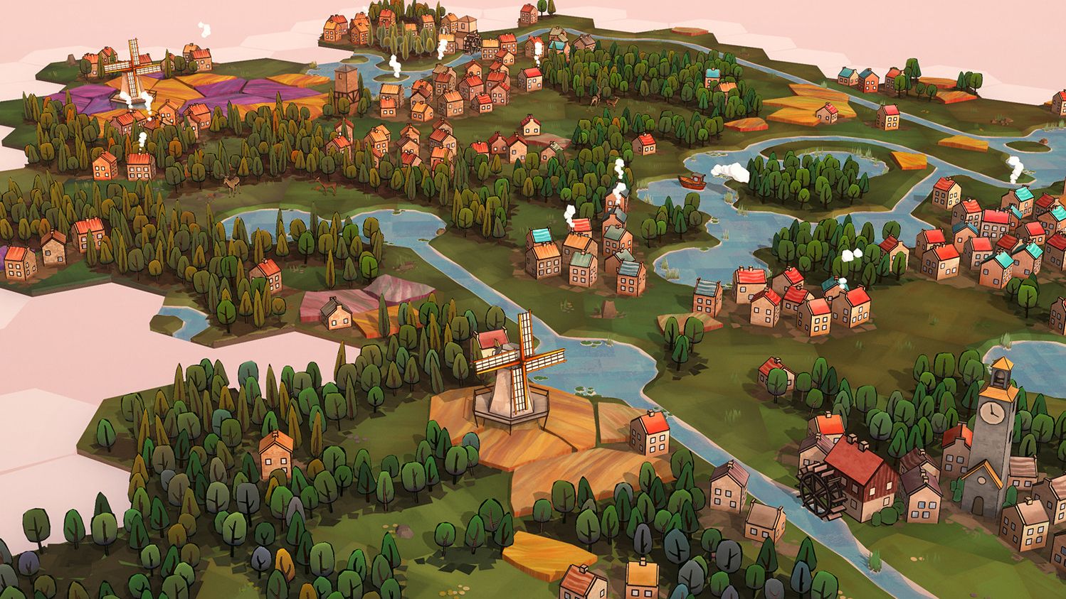 Relax, mostly, with this lovely and peaceful landscape strategy game ...