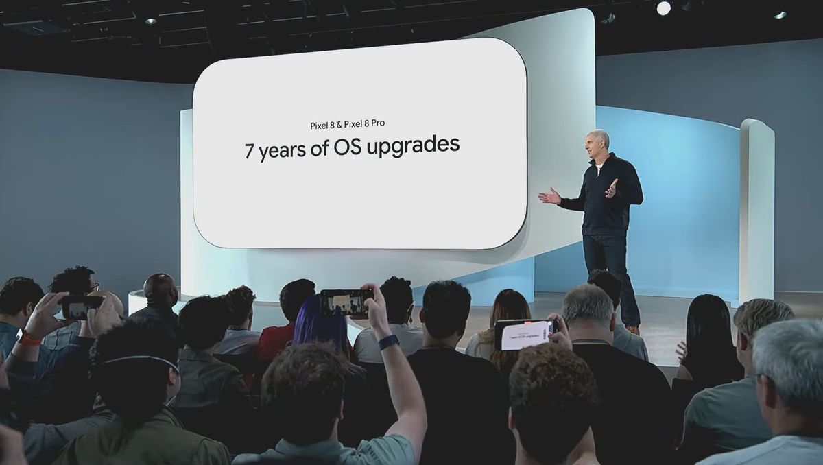 Google Pixel 8 just put Apple and Samsung on notice — 7 years of ...