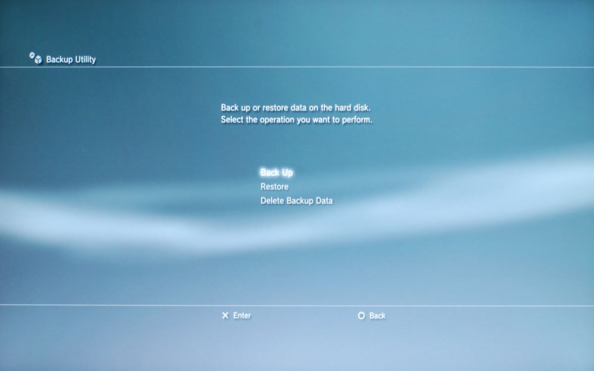 Step 1: Back Up Your PS3 - Do It Yourself: More Storage For Your ...
