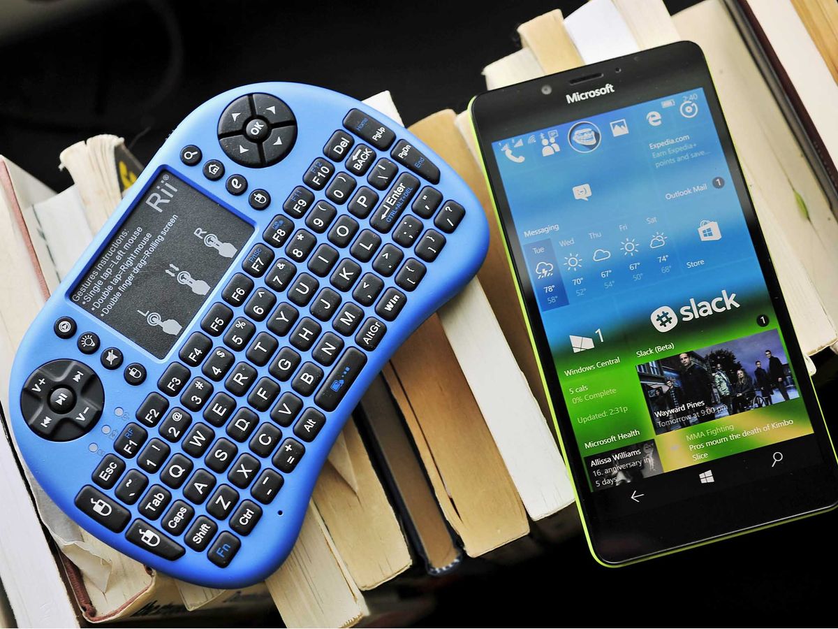 Rii i8+ Mini Wireless review: a tiny keyboard for Continuum or Compute ...