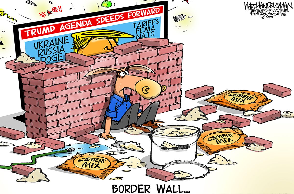 5 slow on the draw cartoons about Dem's response to Trump | The Week