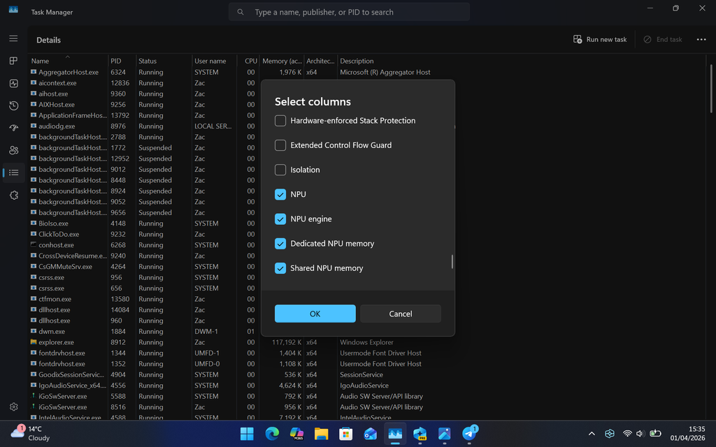 Windows 11 Task Manager is finally getting deeper insights into NPU ...