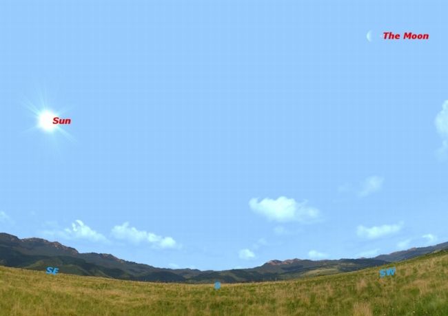 Why Do We See the Moon in Daylight? | Space