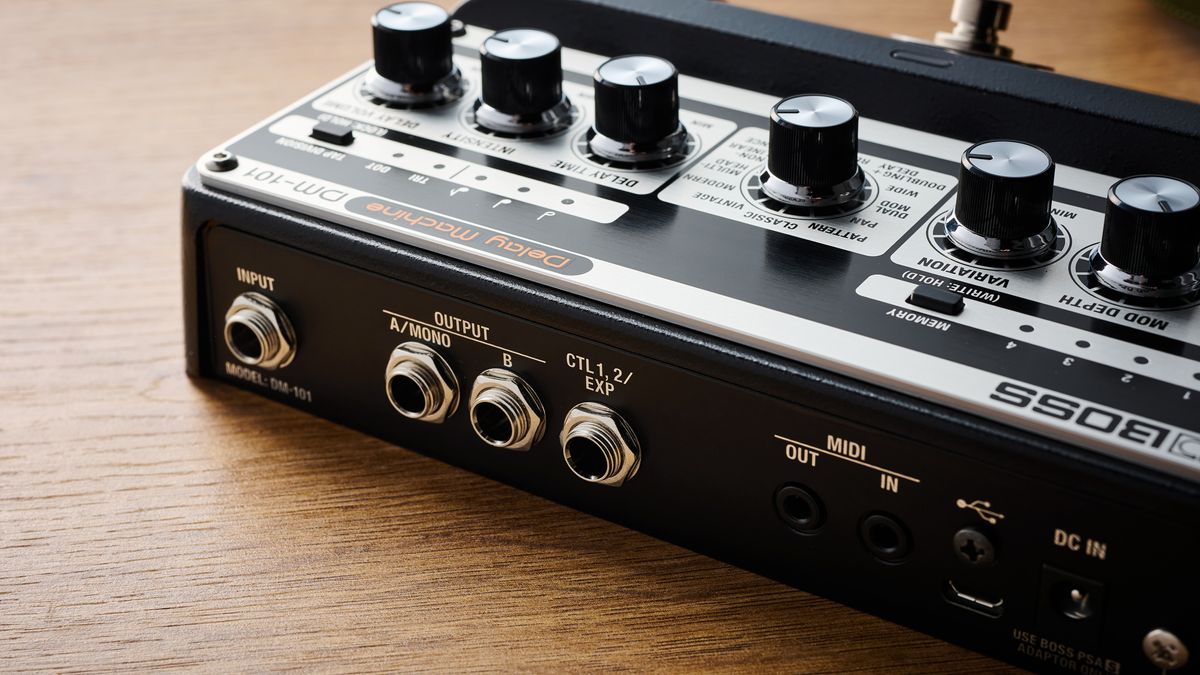 Boss DM-101 Delay Machine pedal review | MusicRadar