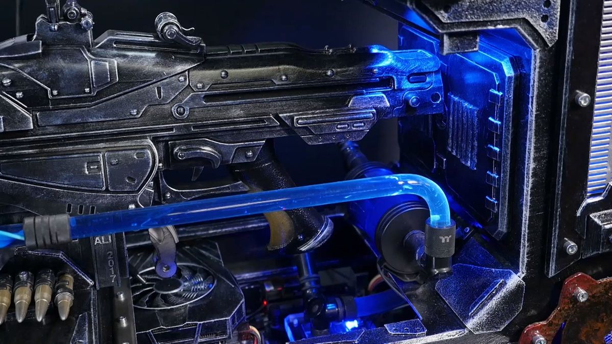 This Gears of War-themed PC is a glorious custom beast | Windows Central
