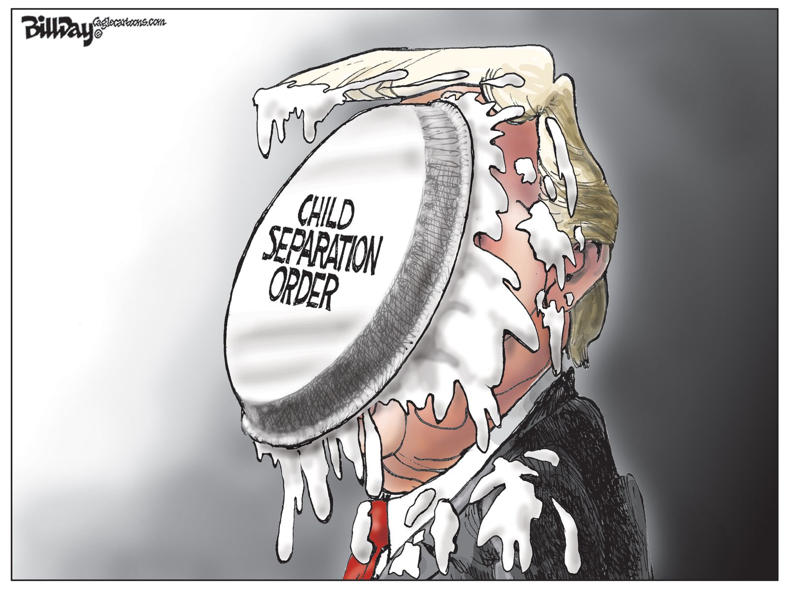 Political cartoon U.S. Trump family separation immigration | The Week