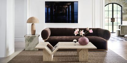 Brigette Romanek x Crate & Barrel Redefines the Coffee Table