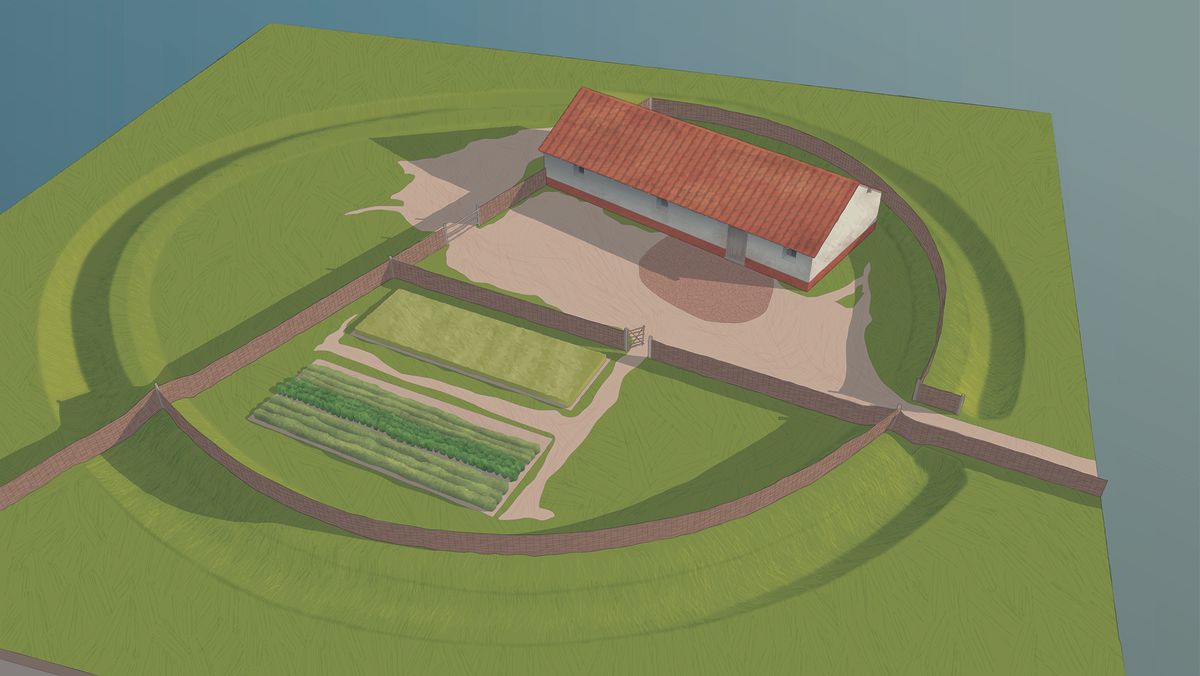 Photos: Cropmarks Reveal Traces of Lost Civilizations in England: Page ...