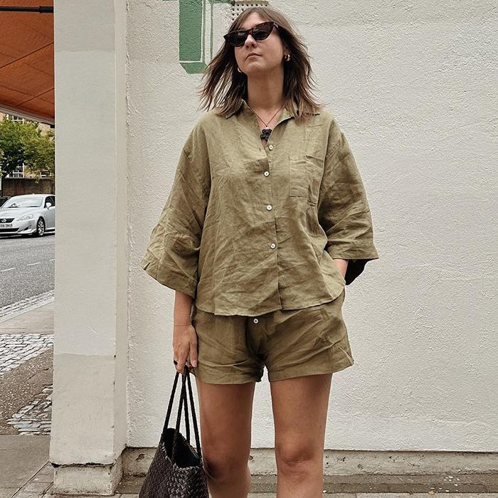 The 19 Best Linen Shorts to Live in This Summer | Who What Wear