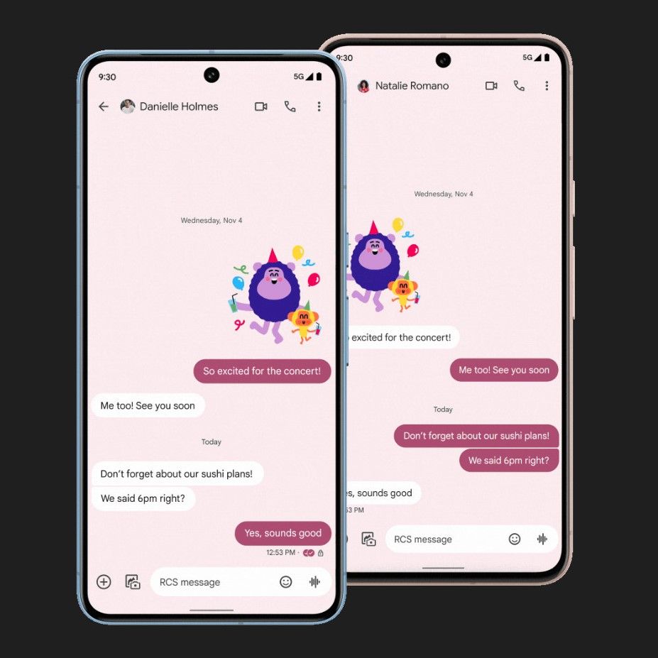 Google Messages gains new features to celebrate one billion RCS users ...