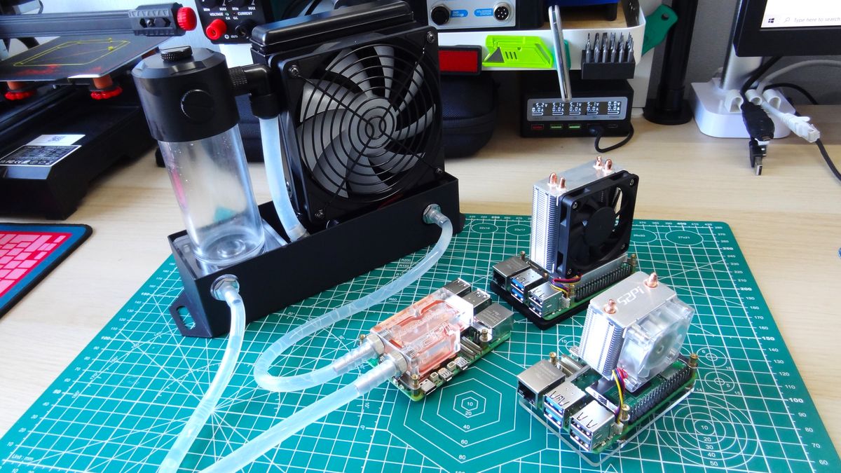 52-Pi Ice Tower Plus for Raspberry Pi 5 Review: Fast and furious ...