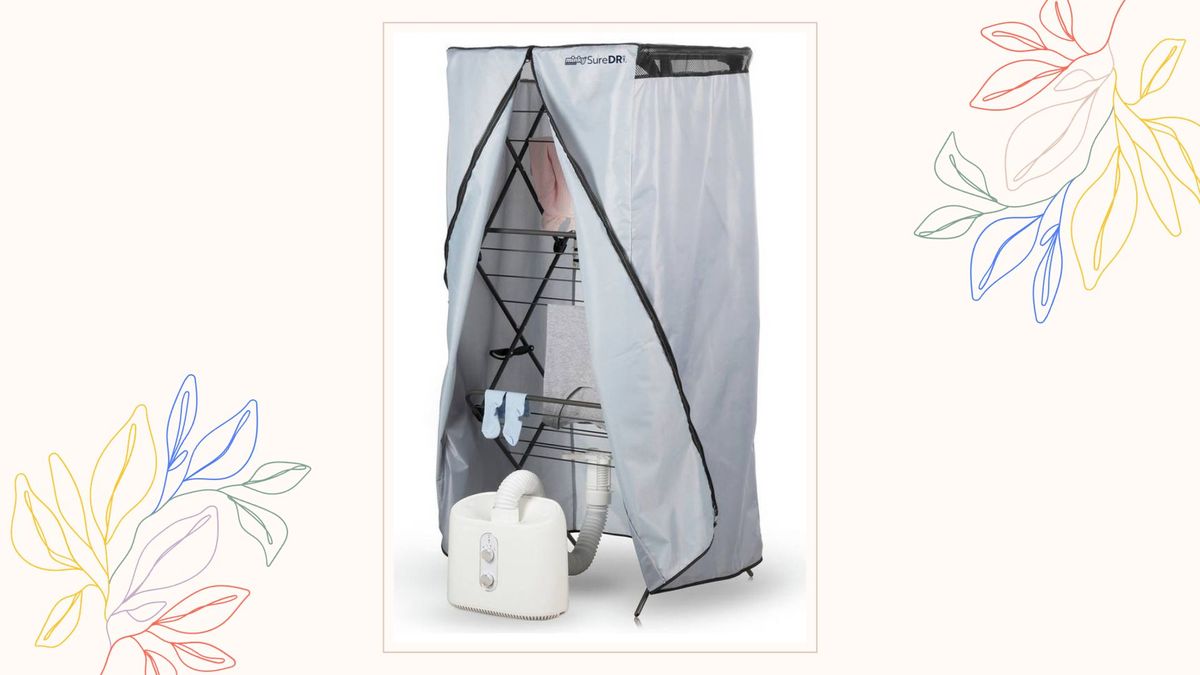 This new gadget turns your airer into a heated clothes dryer - at a ...