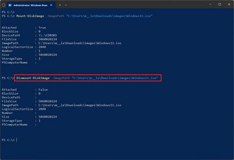Windows 11 mounting an ISO image process | Windows Central