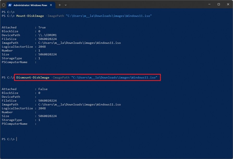 Windows 11 mounting an ISO image process | Windows Central