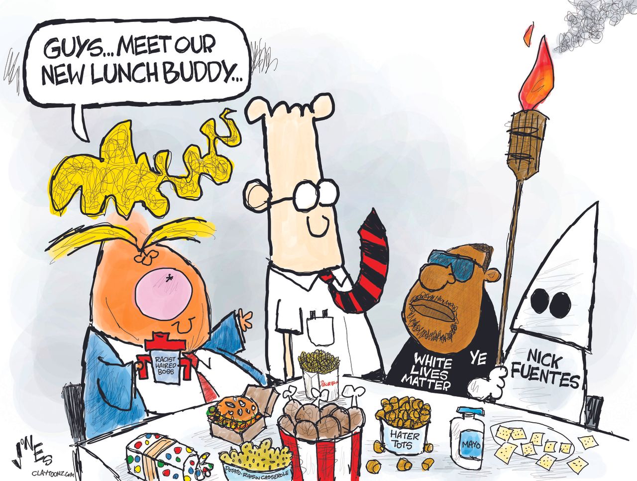 7 on-the-nose cartoons about 'canceling' Dilbert | The Week