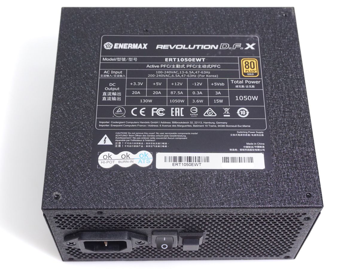Enermax Revolution D.F. X 1050 PSU Review | Tom's Hardware