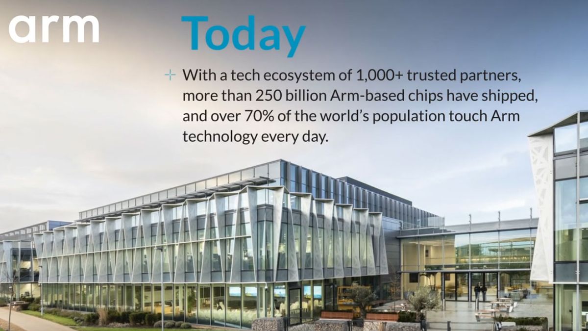 Over 250 billion Arm chips have shipped since the first ARM1 processor launched 40 years ago ...