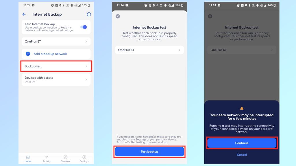 How to set up eero Internet Backup for your eero router | Tom's Guide