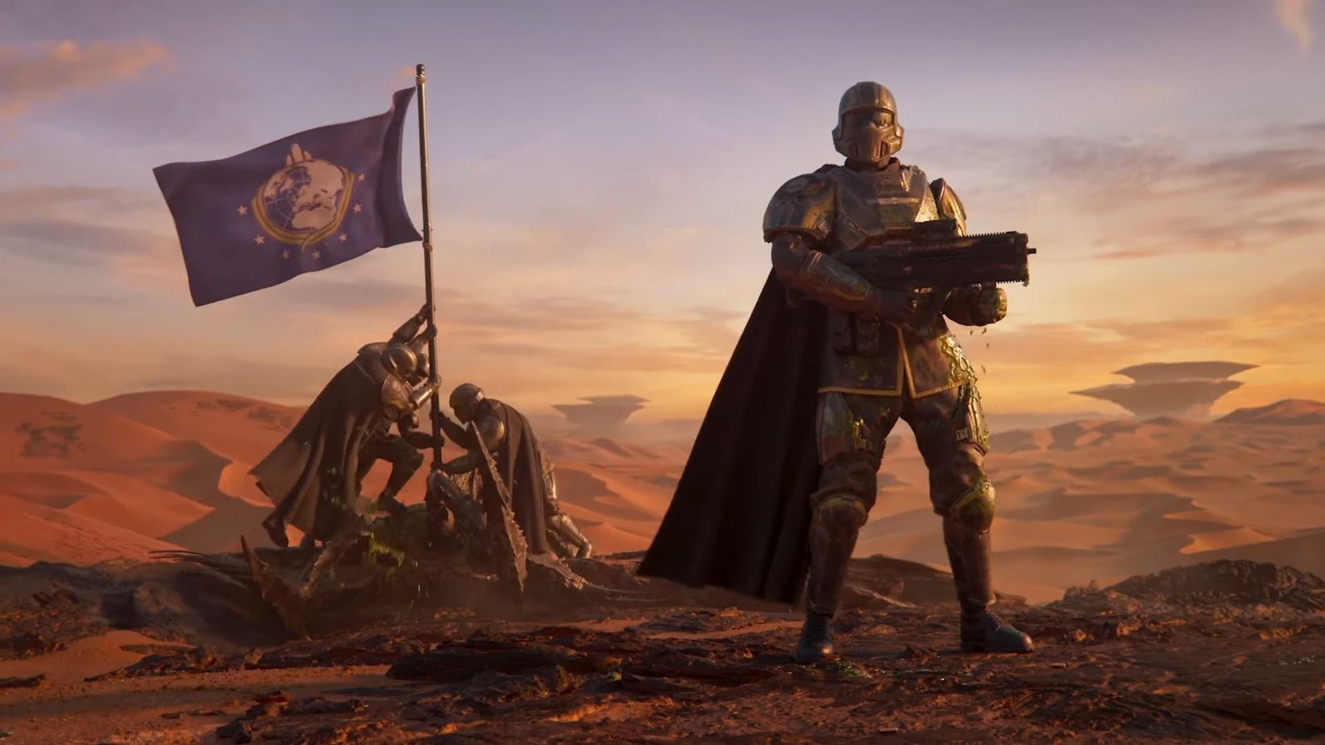 To celebrate Helldivers 2's first birthday, GM Joel recalls his ...