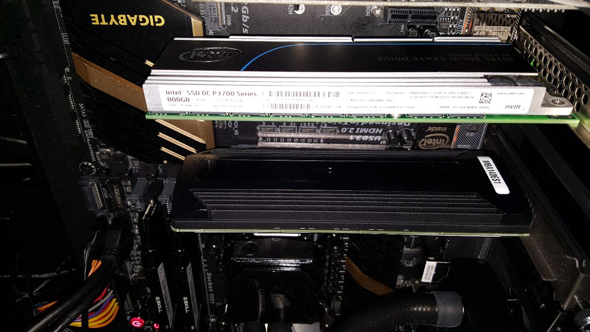 Intel Optane Pictured And Coming To Client First | Tom's Hardware