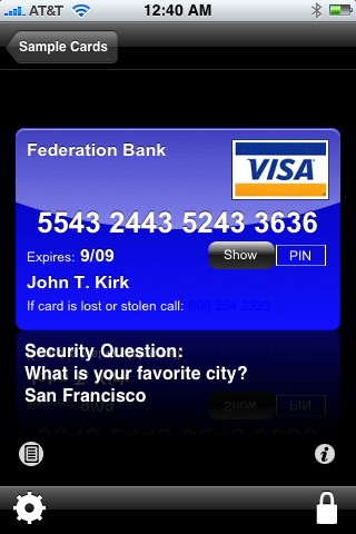 App Review: eWallet for the iPhone | iMore