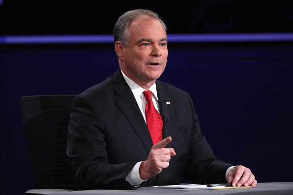 Tim Kaine: Donald Trump's 'personal Mount Rushmore' features Vladimir ...