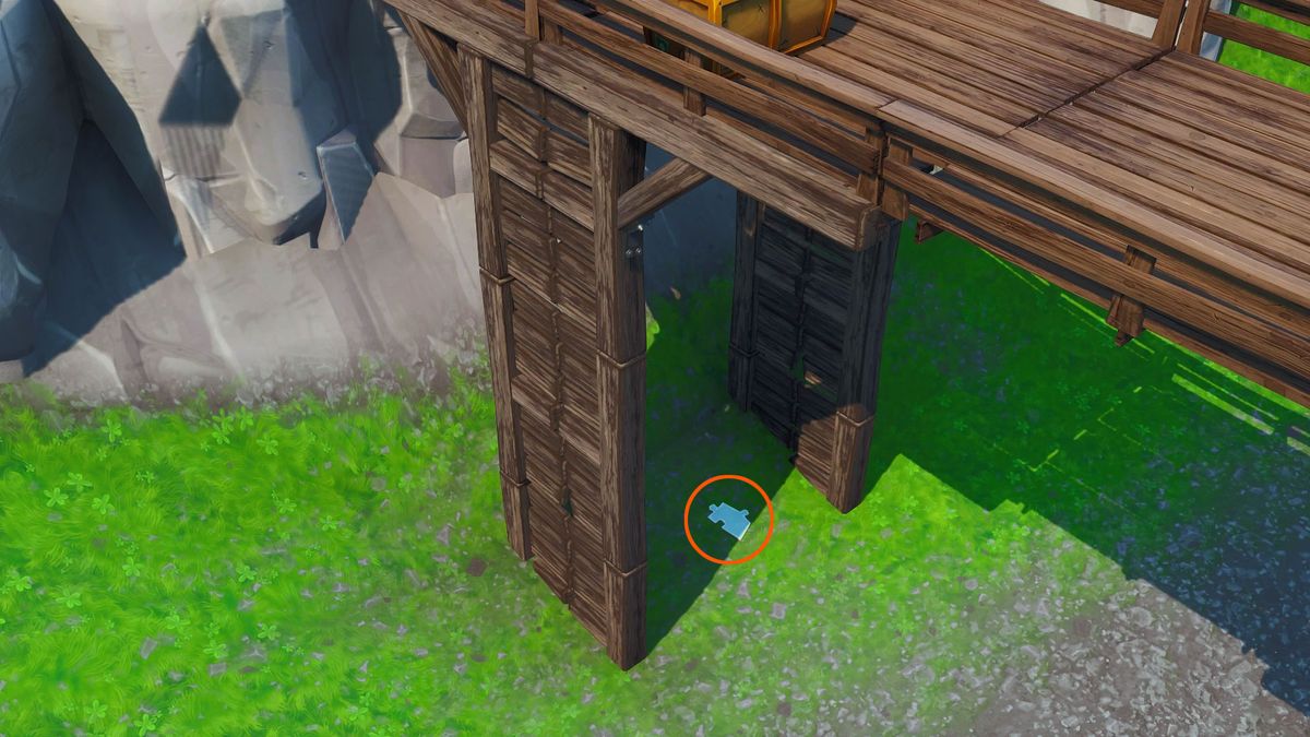 Where to find all of the Fortnite Jigsaw Puzzle Pieces under bridges ...